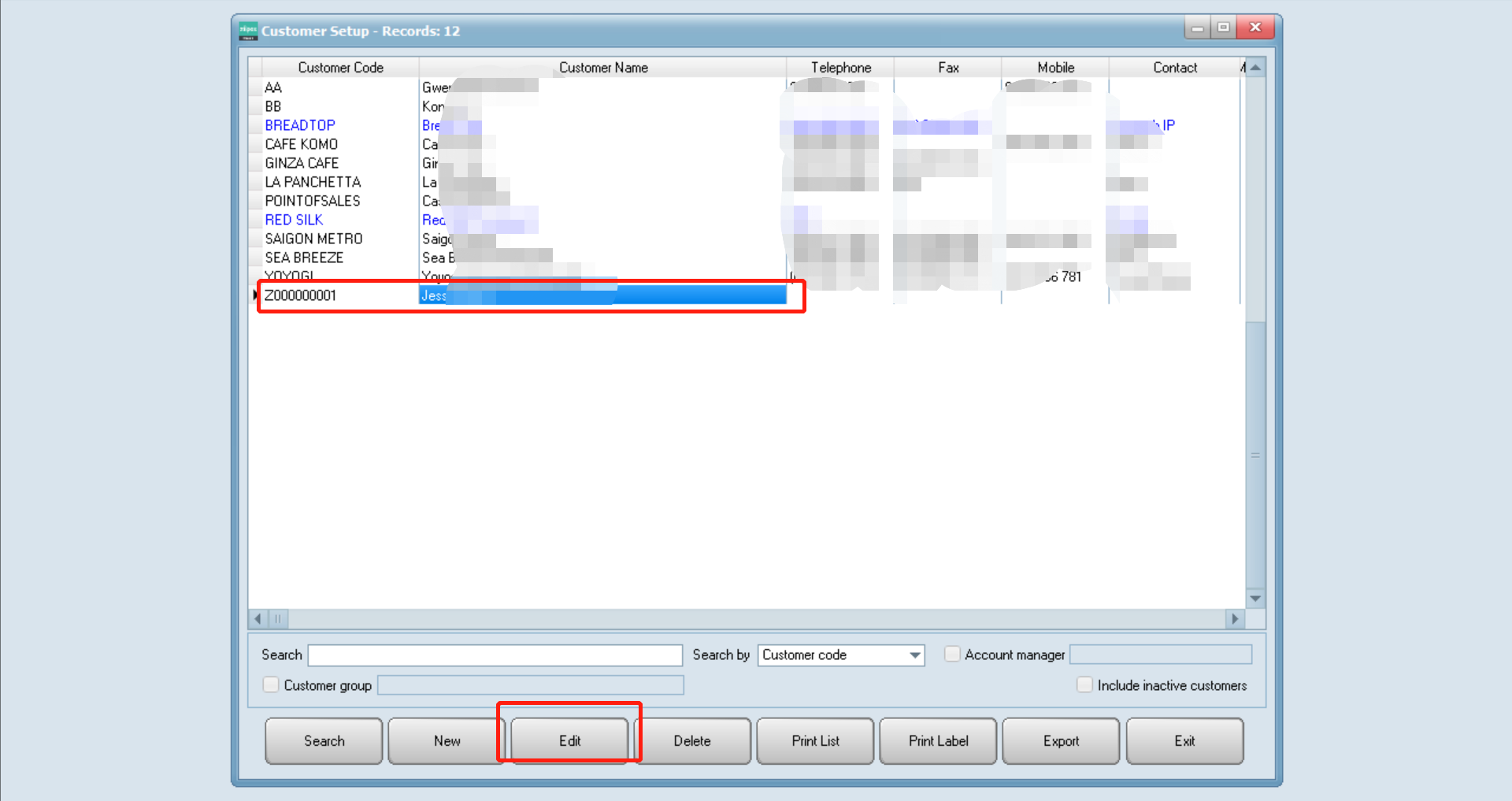 Where to modify customer’s basic information – Zii Help Center