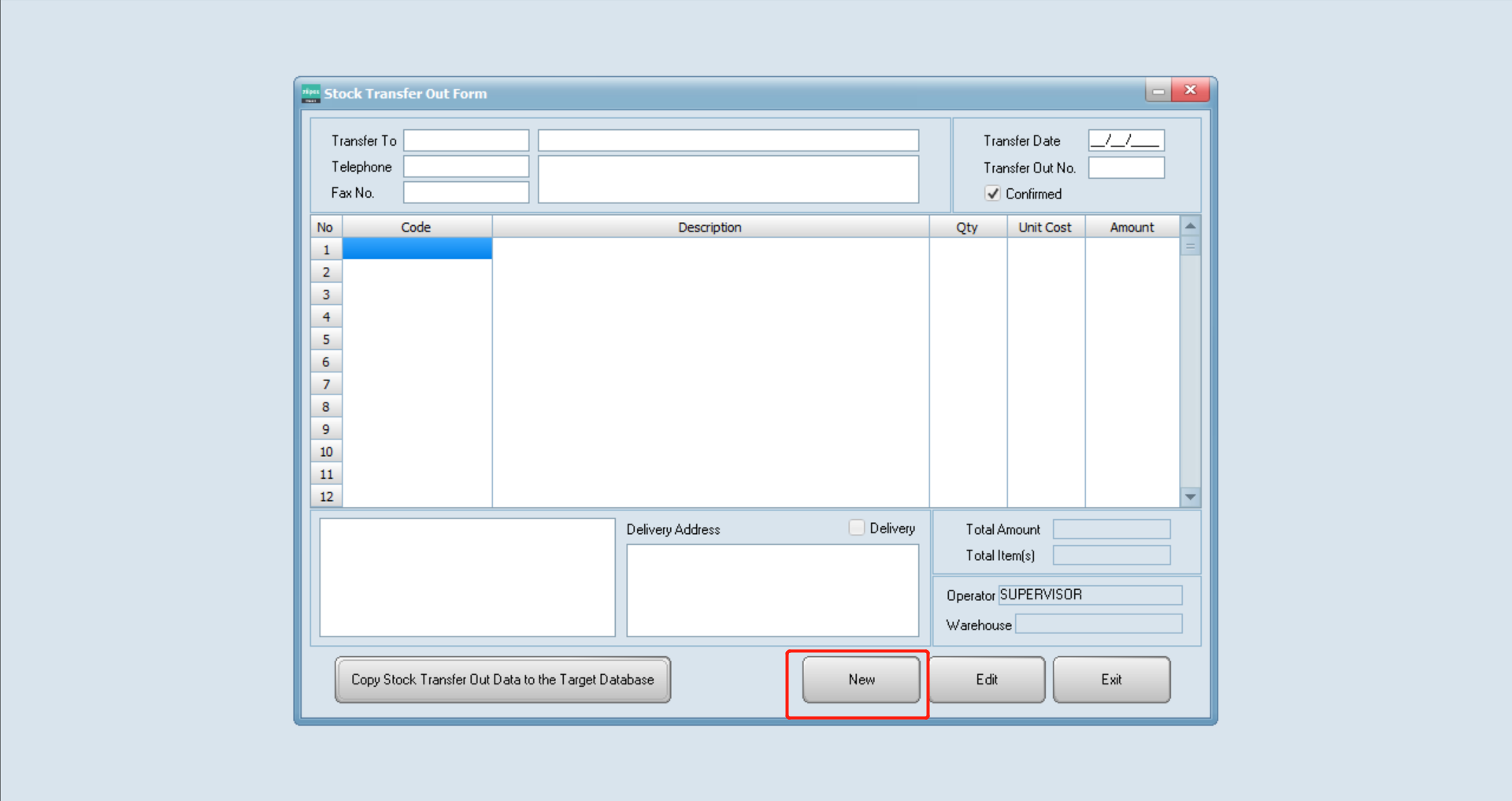 How to Record a Stock Transfer Out (Stock Transfer Out) – Zii Help Center