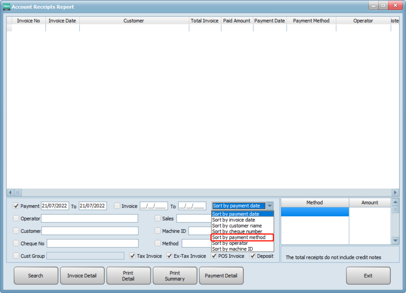 How to Check Sales Order Report by Payment Method – Zii Help Center