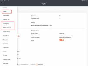 Make Your Menu – Zii Help Center