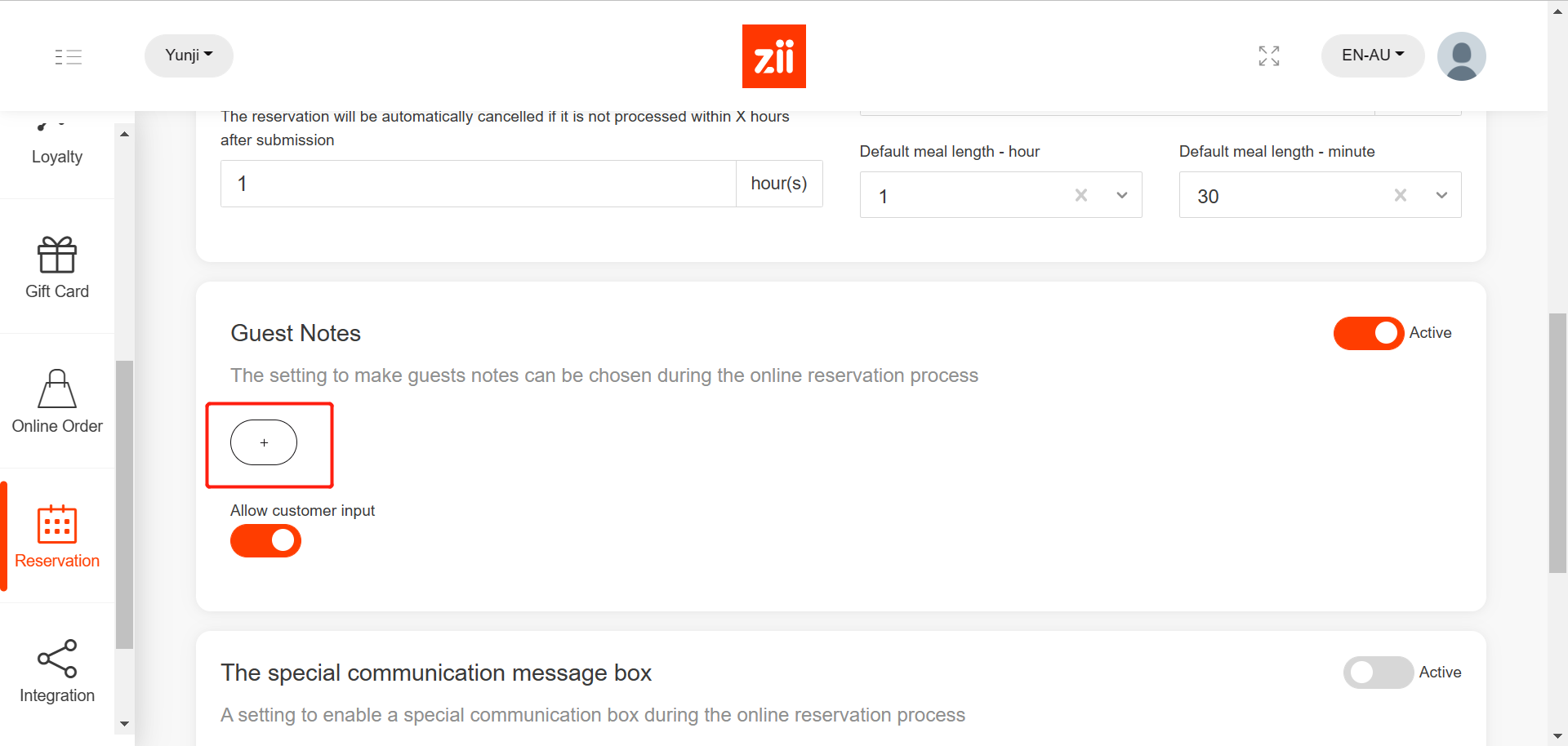 How to Set Tags for Customers to Choose When Reserve Online. – Zii Help ...