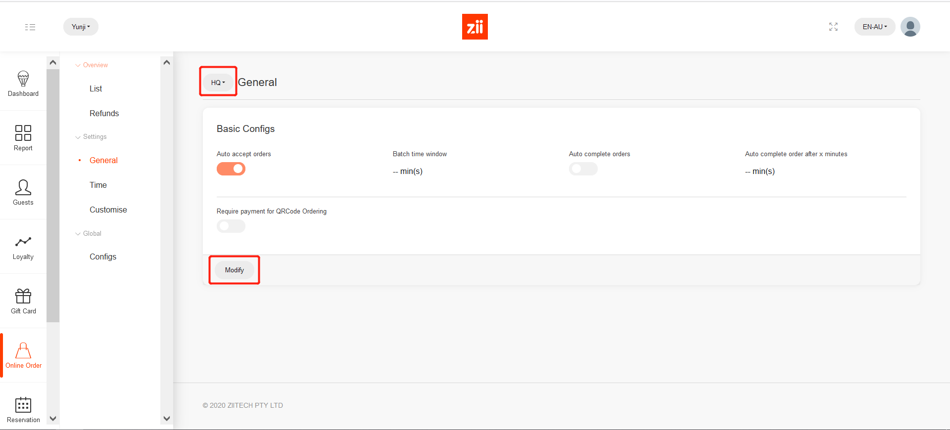 QR Order & Online Order: How to Enable or Disable Auto-Acceptance – Zii ...