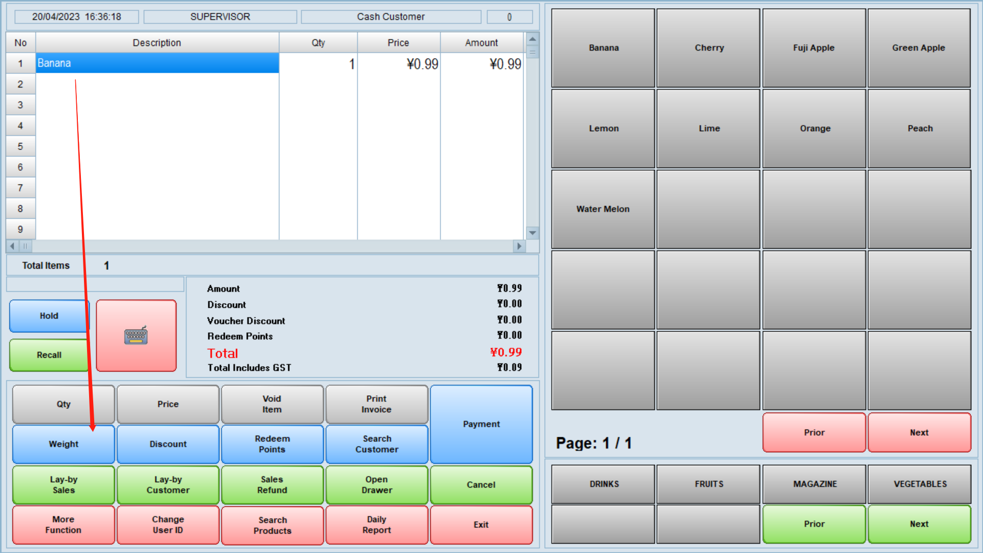 How to Scale an Item Again on POS Page – Zii Help Center