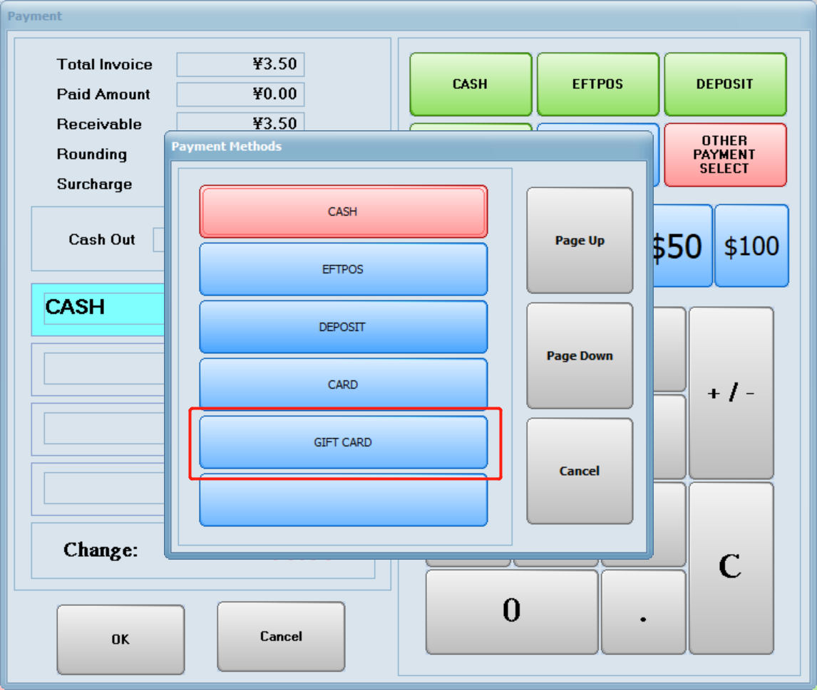 ZiiPOS Classic–How to Enable the Gift Card as a Payment Method – Zii ...