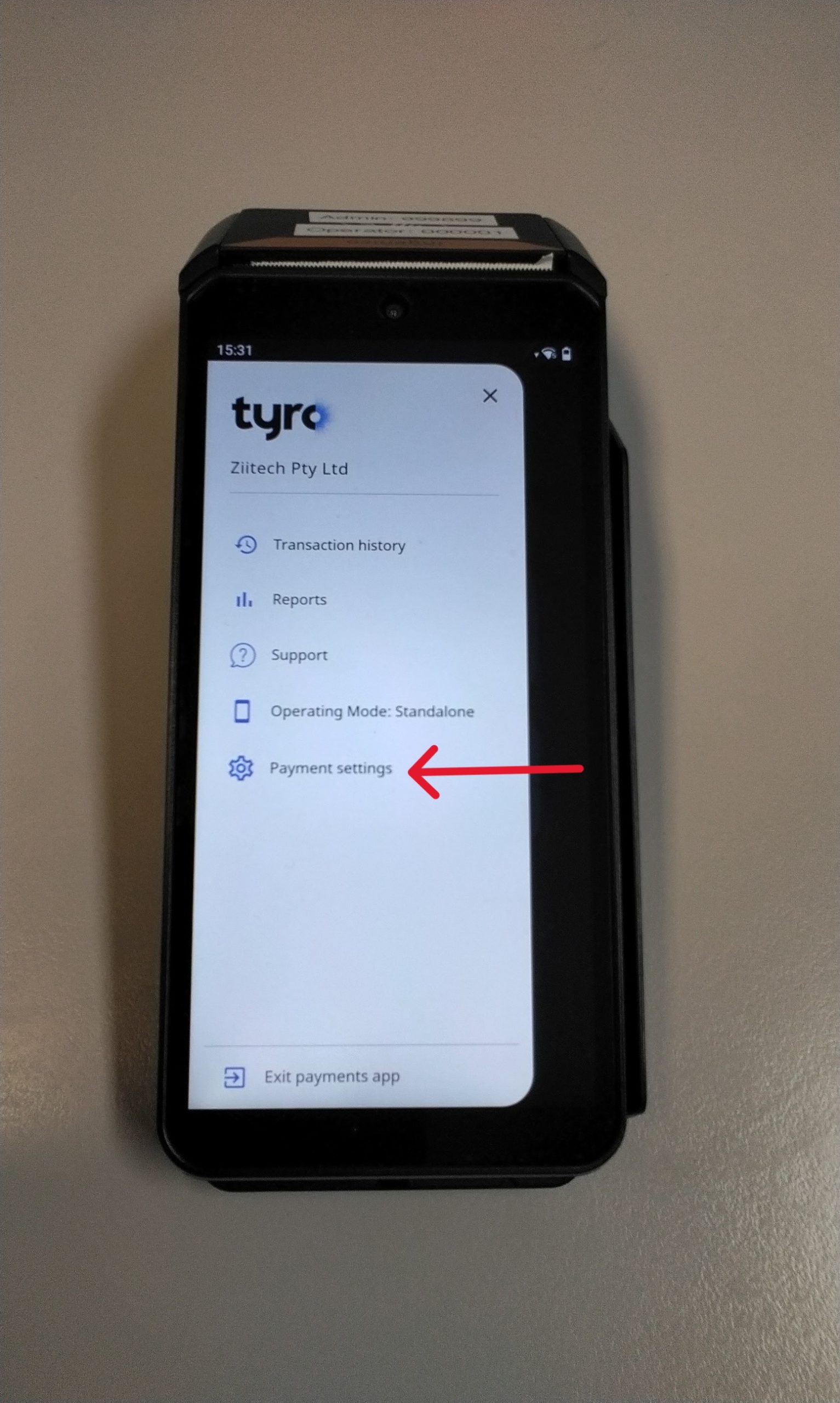 ZiiPOS – How to Pairing Tyro Eftpos Terminal Pro to ZiiPOS – Zii Help Center