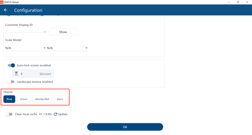 ZiiPOS Retail–How to Change the Theme of POS – Zii Help Center