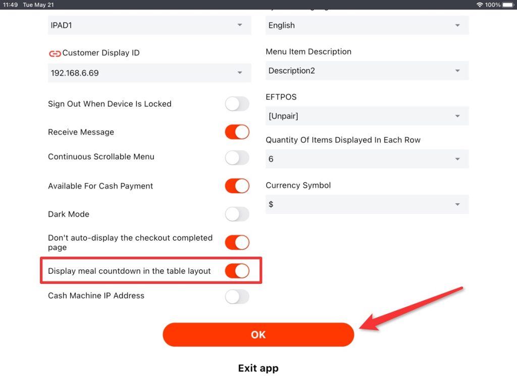 ZiiPOS F&B–How to Setup Countdown Time for Tables – Zii Help Center